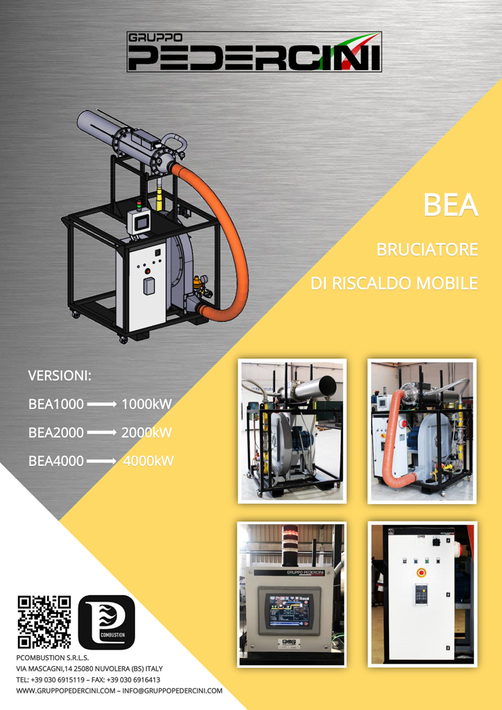 NEW MOBILE PREHEATING SYSTEM - Gruppo Pedercini